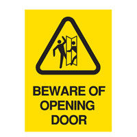 Opening Door Hazard – Ultimate Safety Supplies